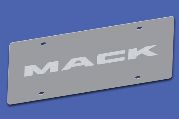 Mack License Plate – Dieter's Accessories